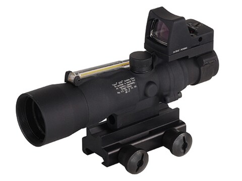 Trijicon ACOG TA33-RMR BAC Rifle Scope 3x 30mm Dual-Illuminated Amber