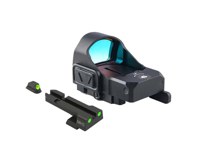 Meprolight Micro RDS Reflex Red Dot Sight 3 MOA Dot Kit Quick Release