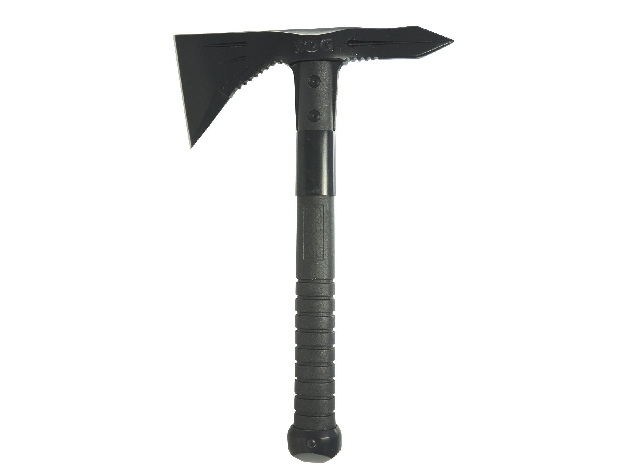 SOG Voodoo Hawk Tactical Tomahawk 3.5 Black 3Cr13 SS Blade Black GRN