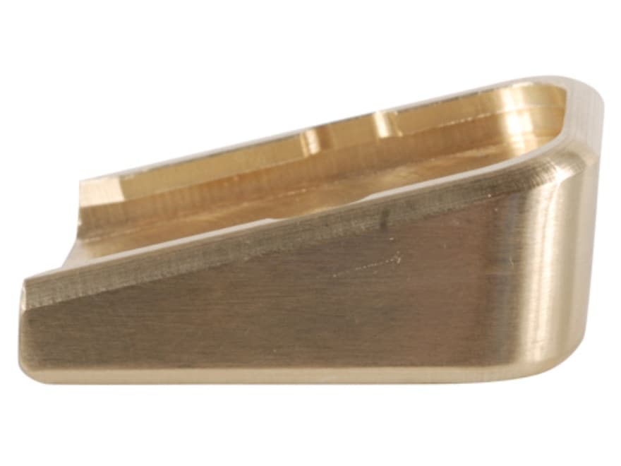 Taylor Freelance Extended Mag Base Pad Glock 20, 21, 21SF, 29 +0 Brass