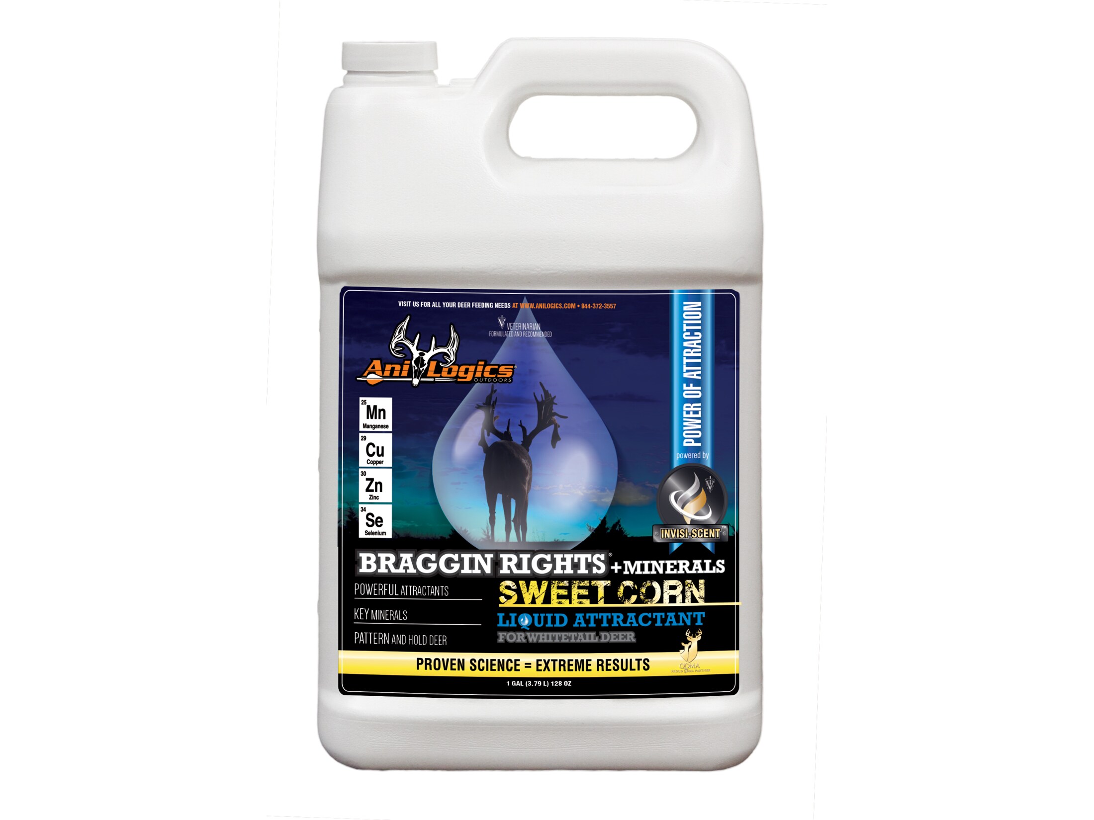 Anilogics Liquid Braggin Rights Sweet Corn Deer Supplement 1 Gallon