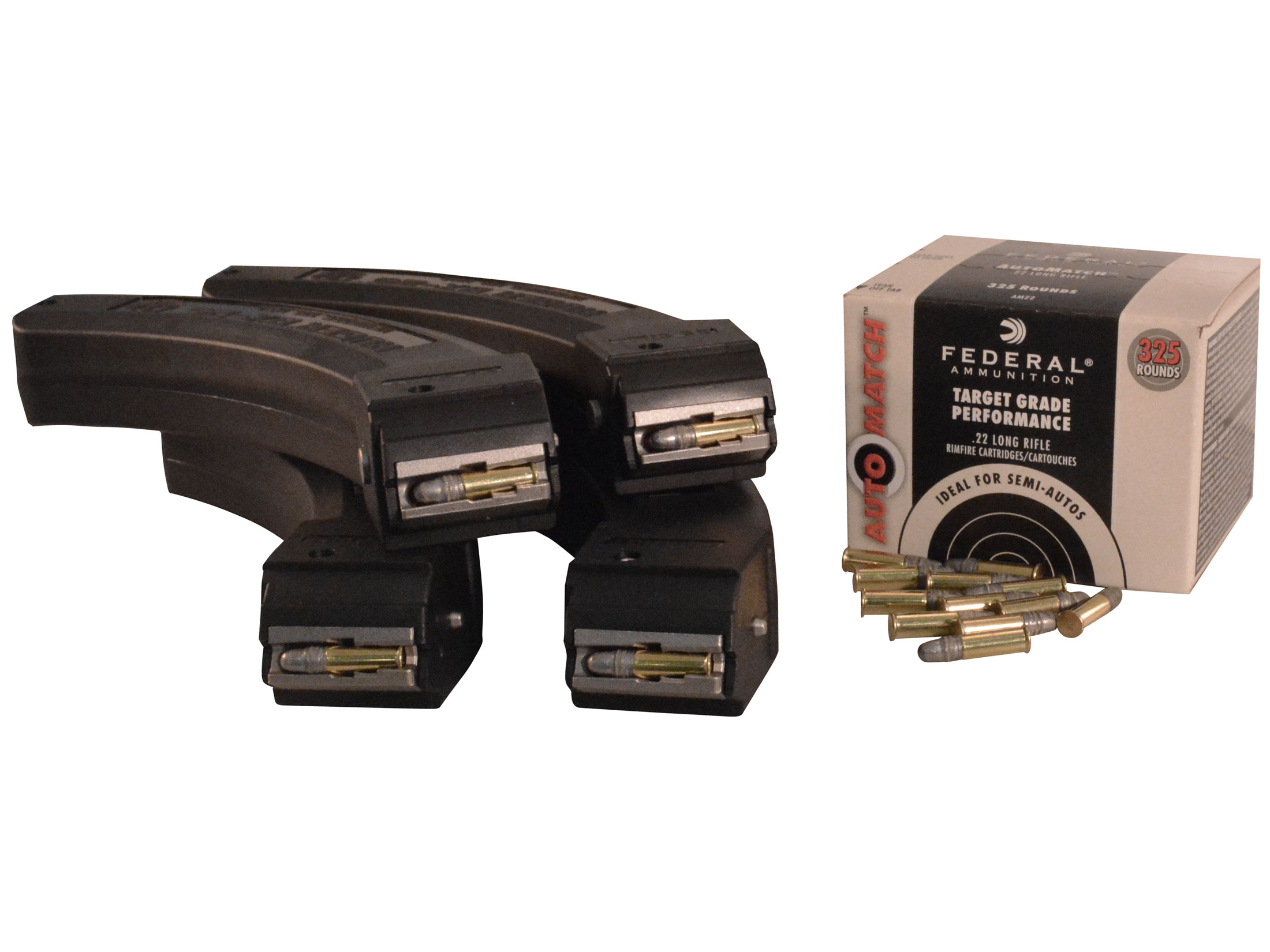 Ruger BX-25 Mag Combo - 4-Pack Ruger 10/22 25-Round Mags, 325 Rounds