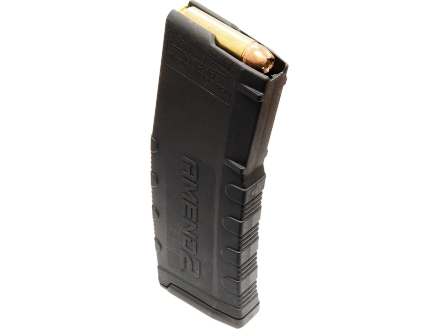 Amend2 Mod 2 Mag AR-15 458 SOCOM, .50 Beowulf 10-Round Polymer Black