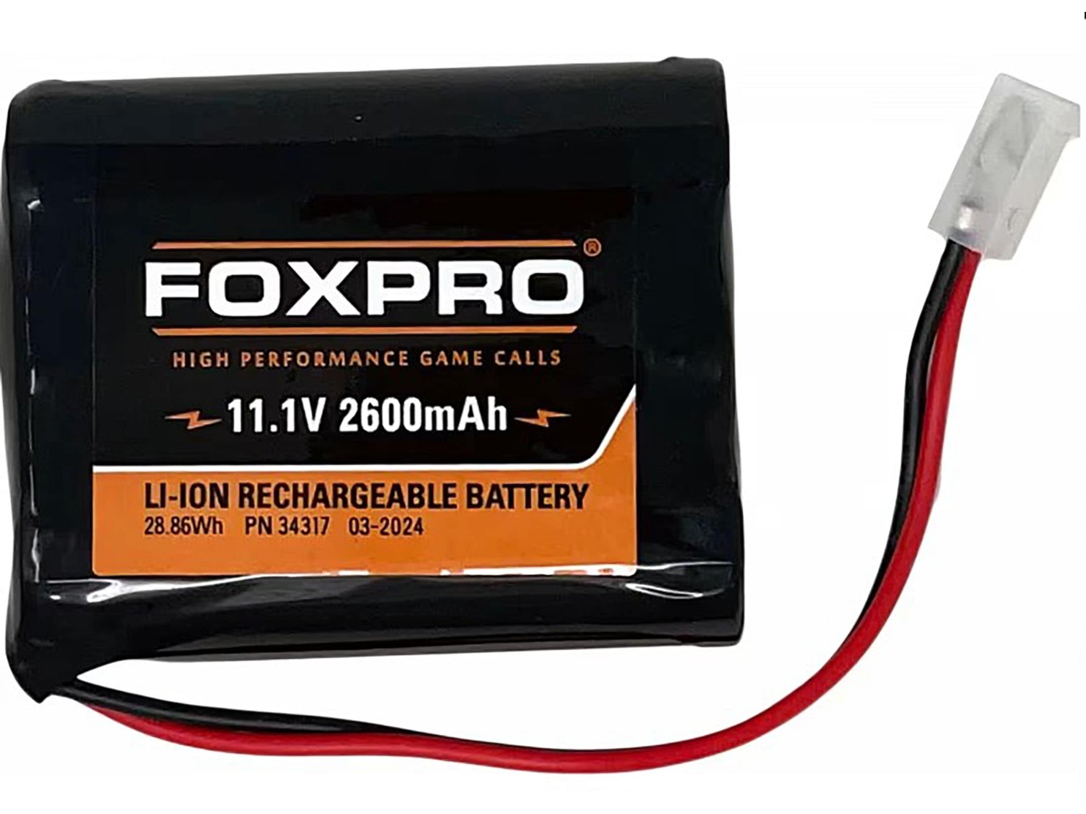 FoxPro Hellcat Pro Lithium Battery 2600mAh