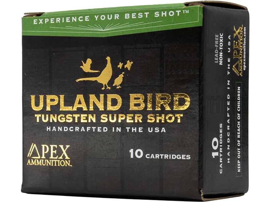 Apex Upland Bird TSS 410 Ammo 3 #9 Tungsten Shot 27/32oz Box of 10