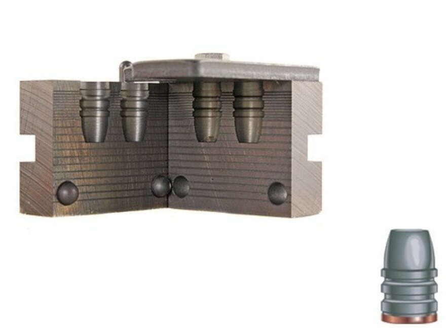 RCBS 2-Cavity Bullet Mold 44-225-SWC 44 Cal (430 Diameter) 225 Grain