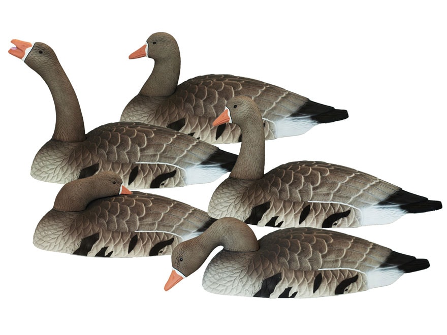 Hard Core Touchdown Specklebelly Goose Shell Decoy Pack of 12