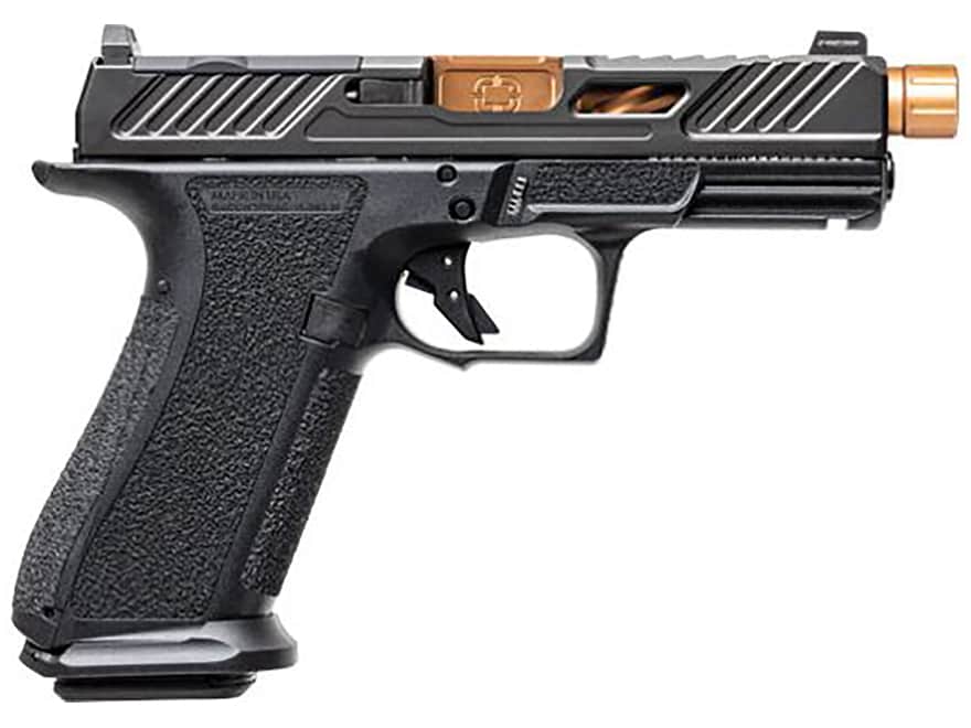 Shadow Systems XR920 Elite 9mm Luger Pistol 4.01 Threaded Bronze