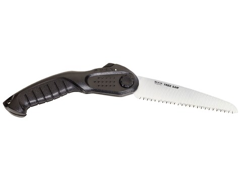 Buck 755 Folding Saw 6.25 Blade Molded ABS Plastic Handle Black