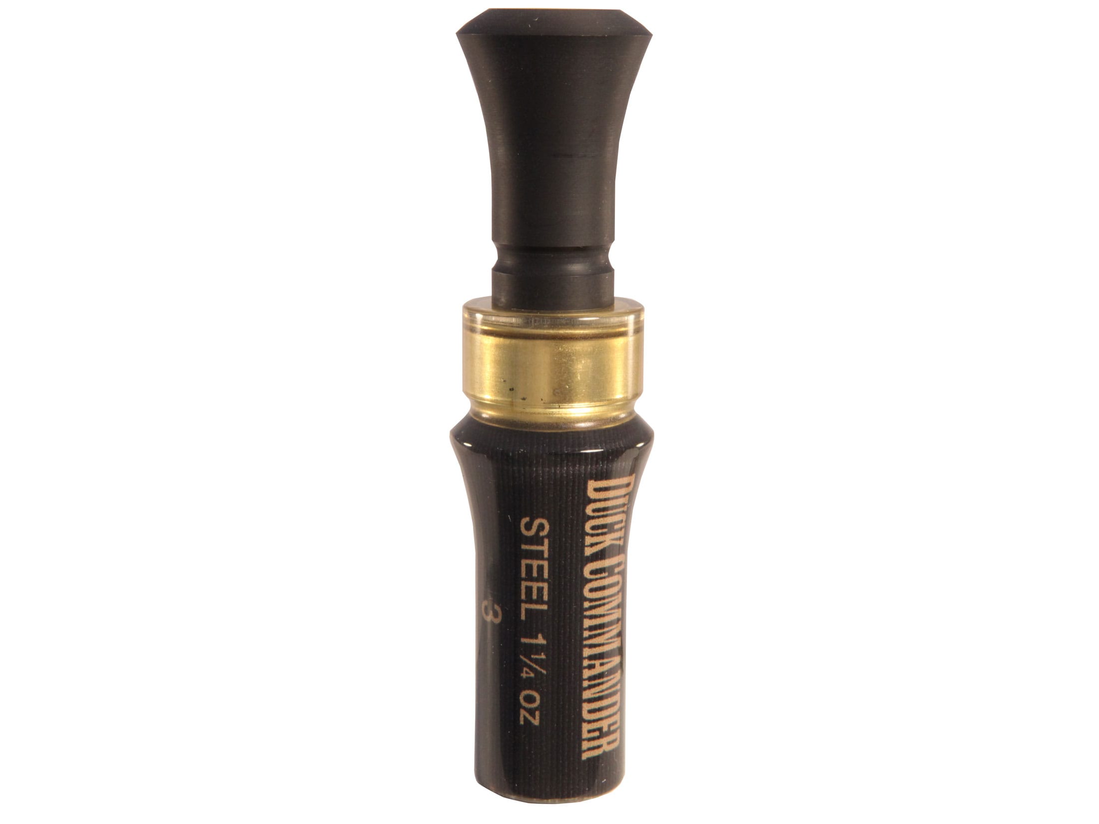 Duck Commander 3 Inch Mag Acrylic Duck Call Black Brass
