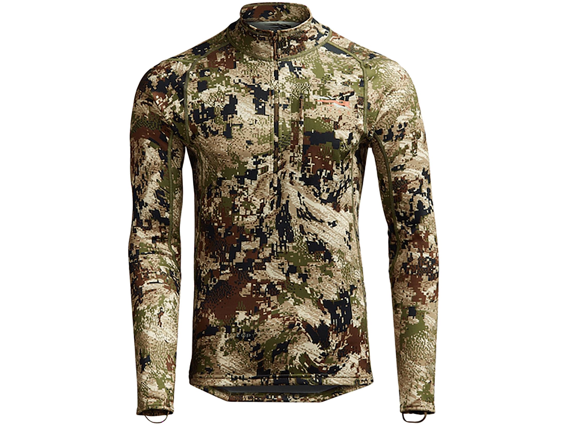 Sitka Gear Men's Core Midweight Quarter Zip Shirt Gore Optifade