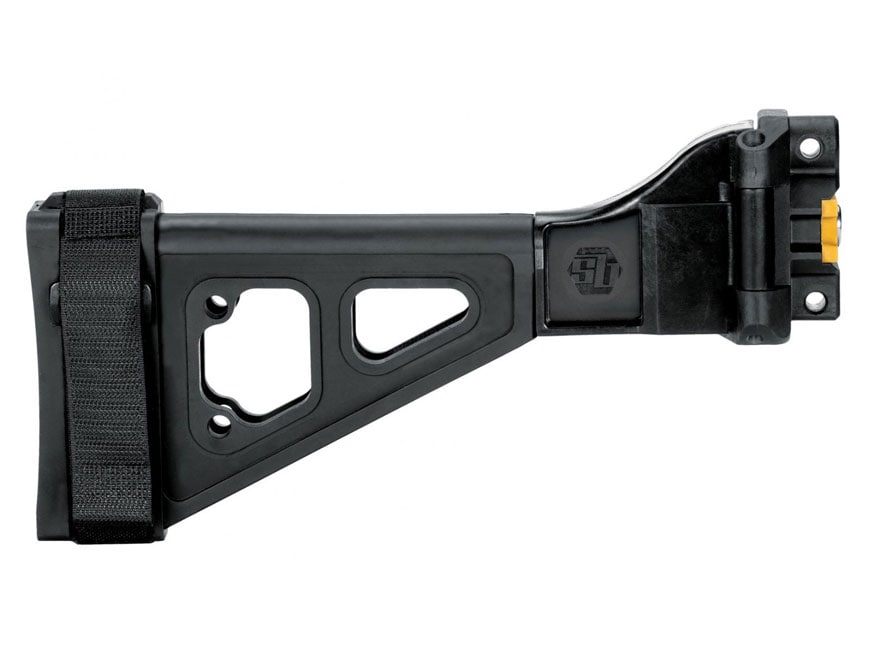 SB Tactical SBT5K Side Folding Pistol Brace HK MP5, MP5K Reverse