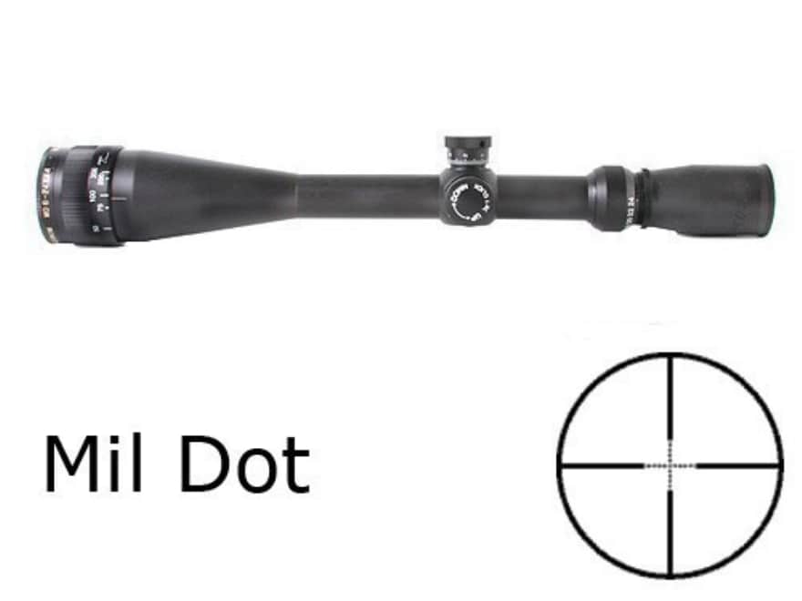 BSA Platinum Target Rifle Scope 6-24x 44mm Adjustable Objective Mil