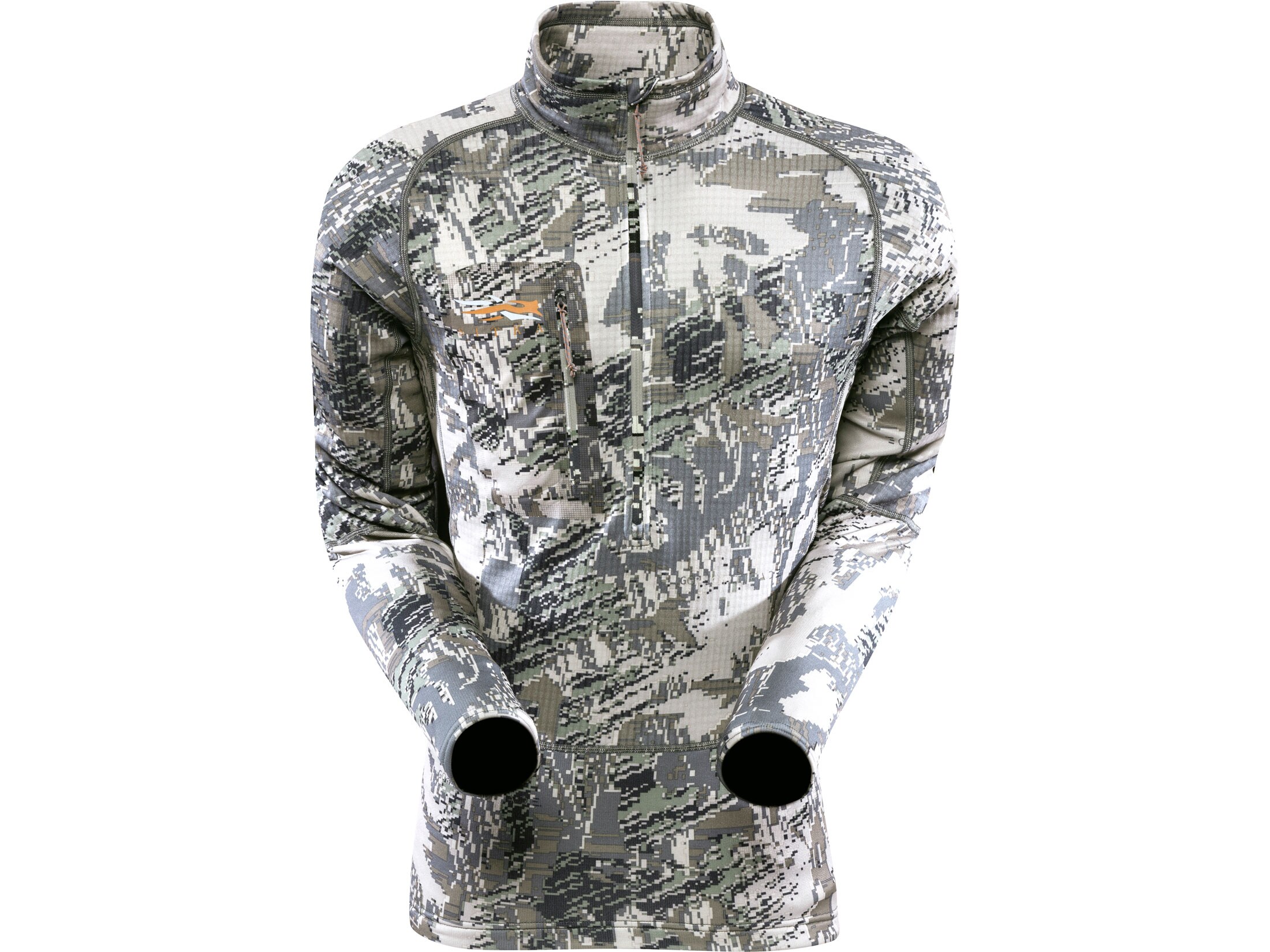 Sitka Gear Men's Core Heavyweight Zip Shirt Long Sleeve Polyester