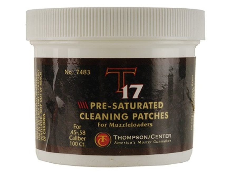 Thompson Center T17 Black Powder Cleaning Patches