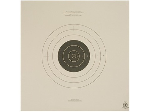 NRA Official High Power Rifle Targets SR-21 100 Yard Rapid Fire Paper