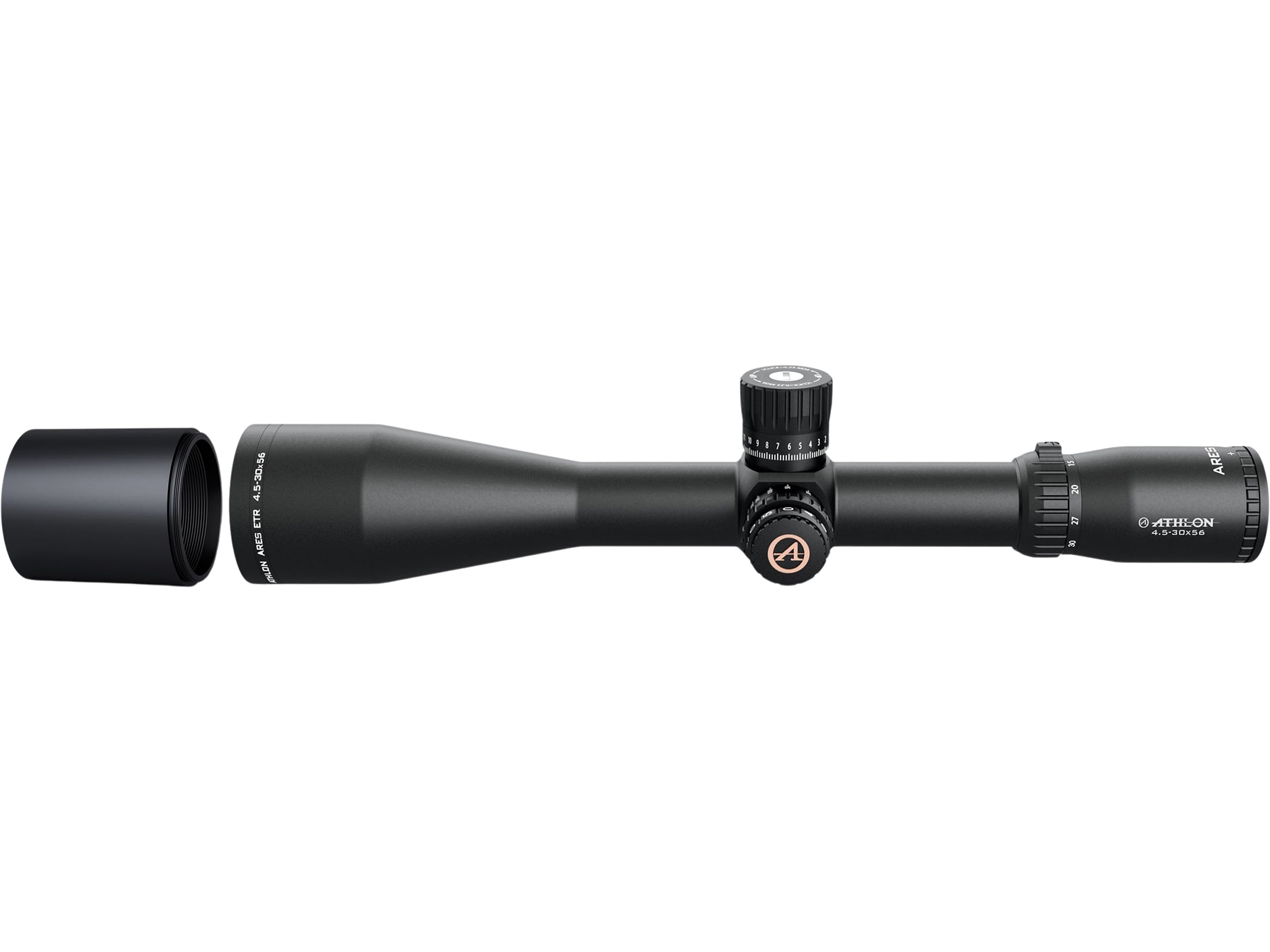 Athlon Optics Ares ETR Rifle Scope 34mm Tube 4.5-30x 56mm Illuminated