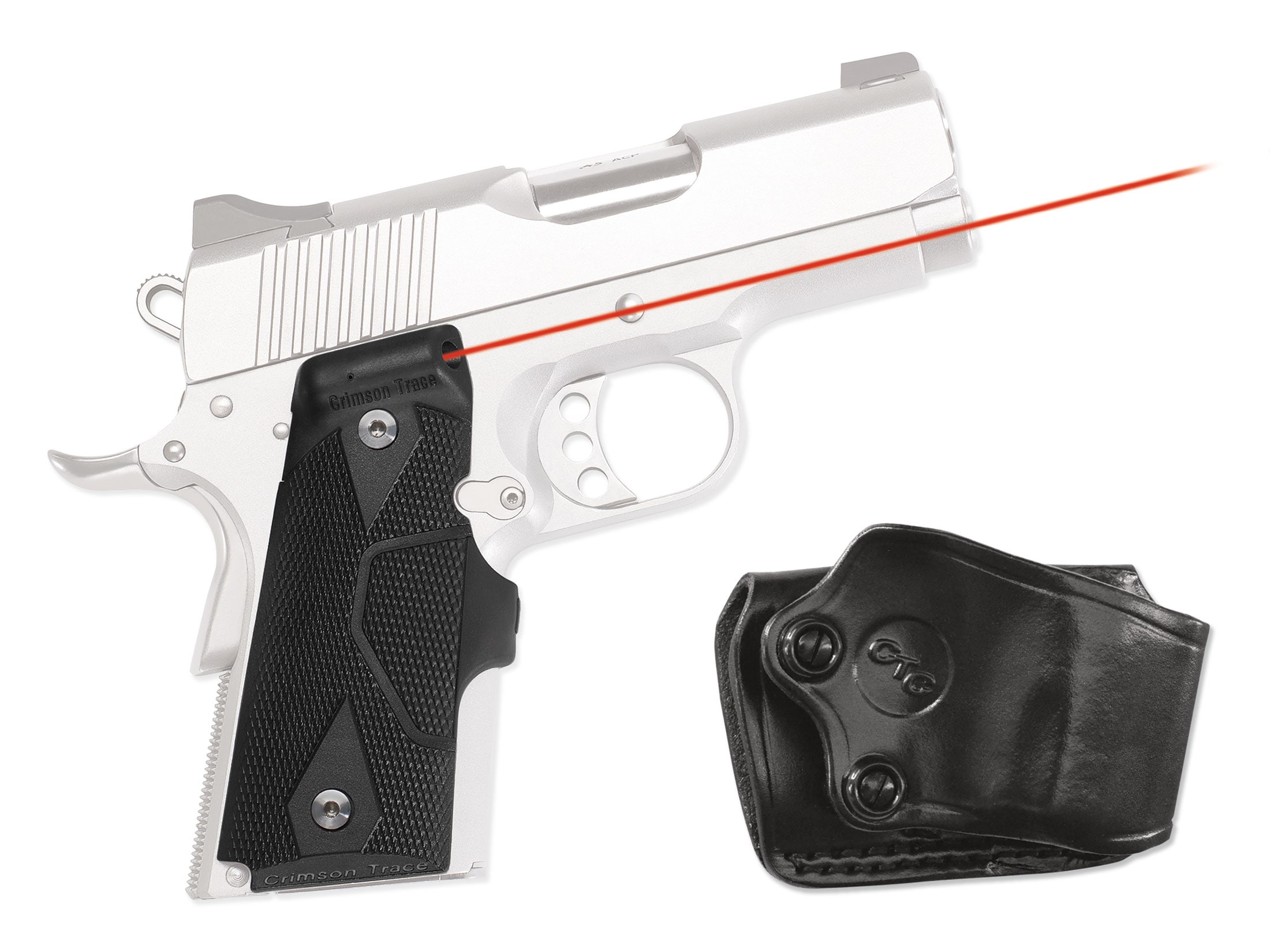 Crimson Trace Lasergrips 1911 Government, Commander Front Activation