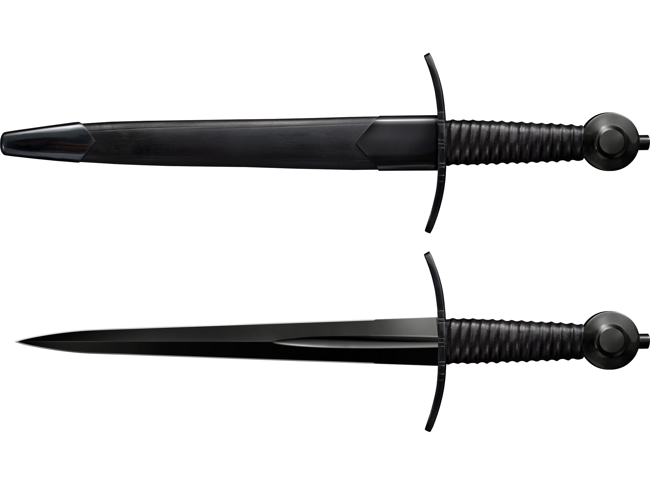 Cold Steel MAA Arming Dagger 13.5 1090 Carbon Steel Blade Steel Handle