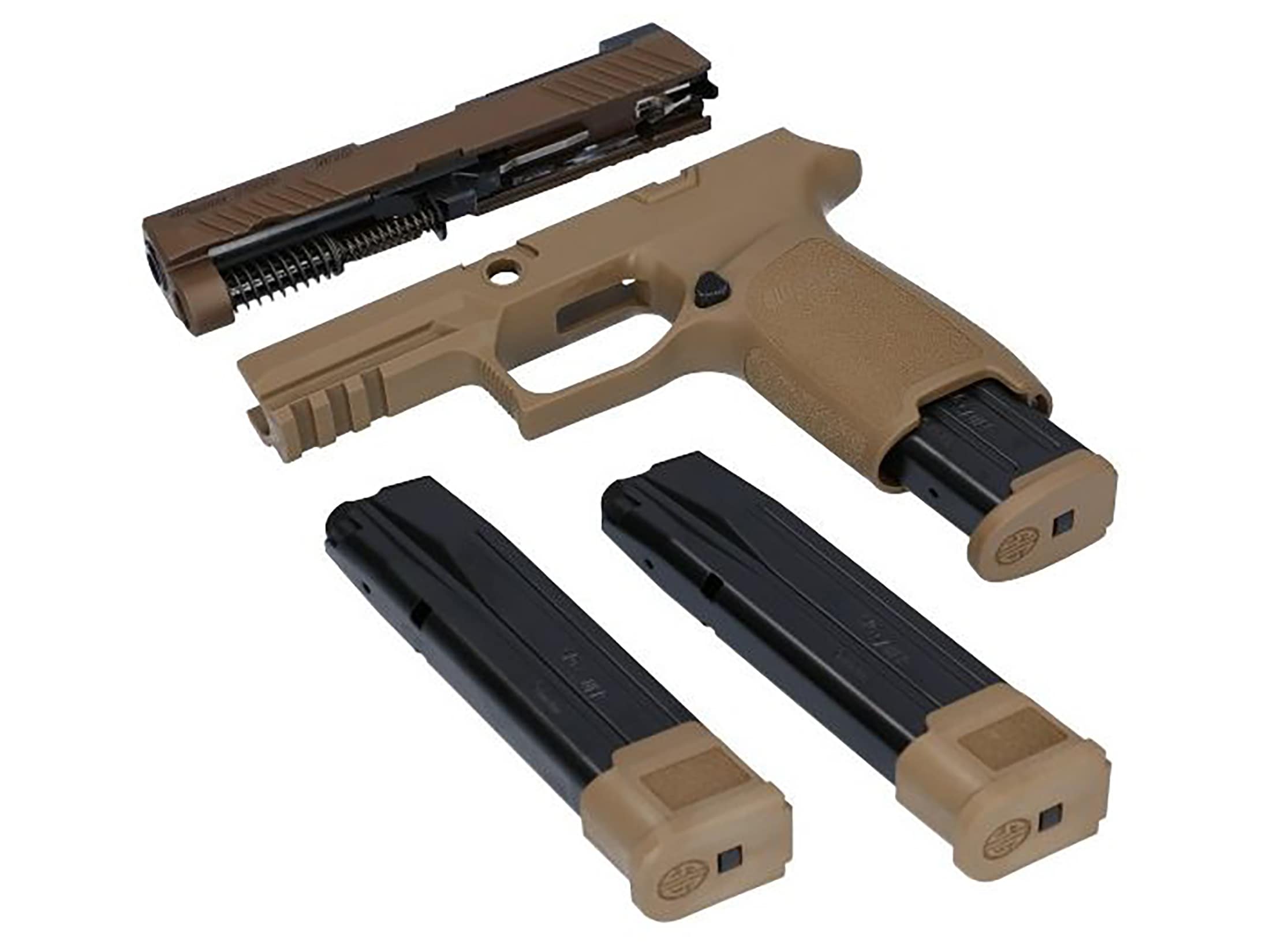 Sig Sauer Cal X-Change Kit Sig P320 M18 Carry 9mm Luger 1 17-Round, 2