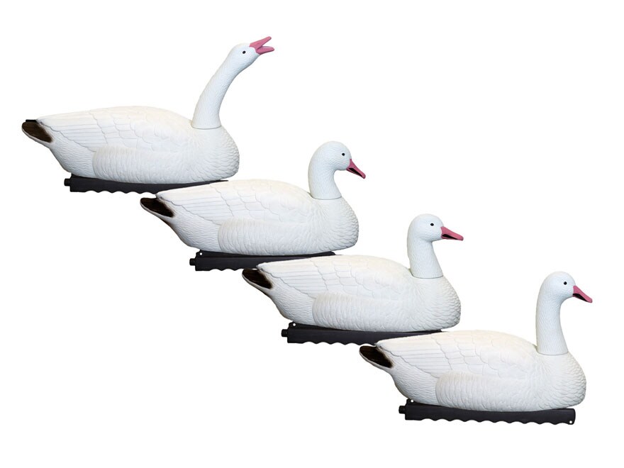 Hard Core Touchdown Snow Goose Floater Decoy 4PK