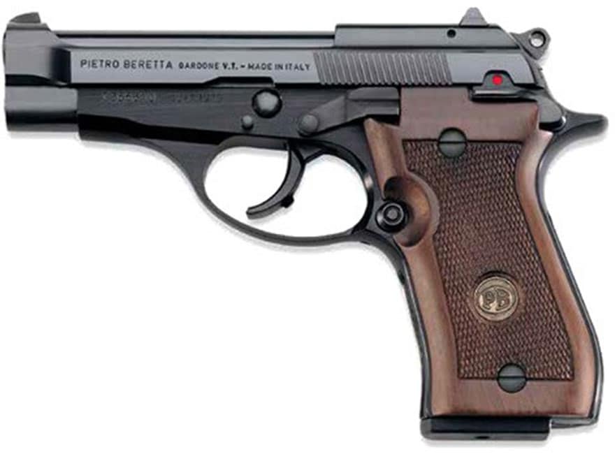 Beretta 87 22LR Pistol 3.8 Barrel 8+1 Round Blued Slide Walnut Grip