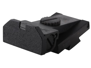 LPA TPU Adjustable Rear Sight .080 Wide Notch Colt 1911 A1 Cut Steel