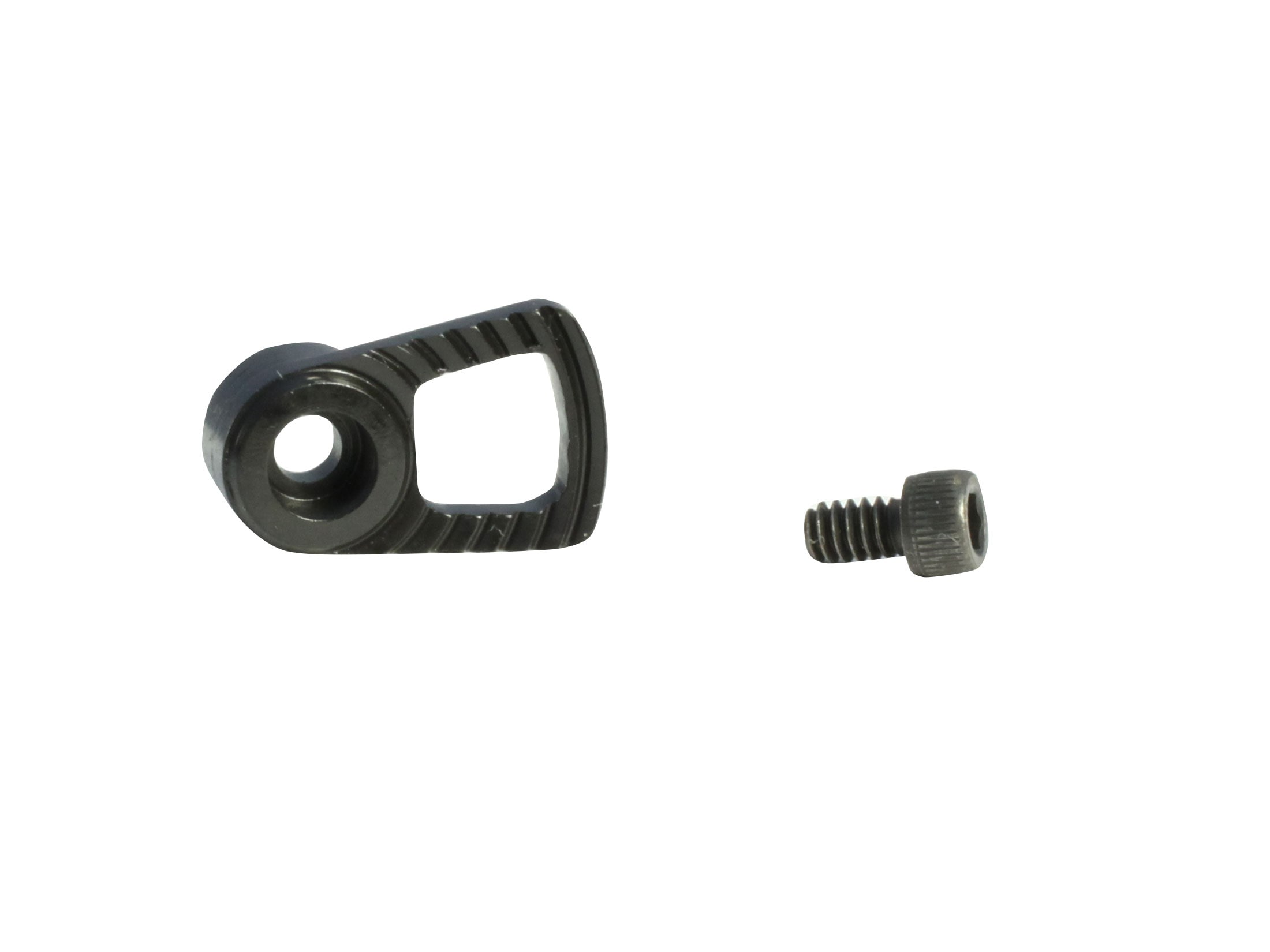 STI Oversize Mag Release Button 1911 Steel Blue