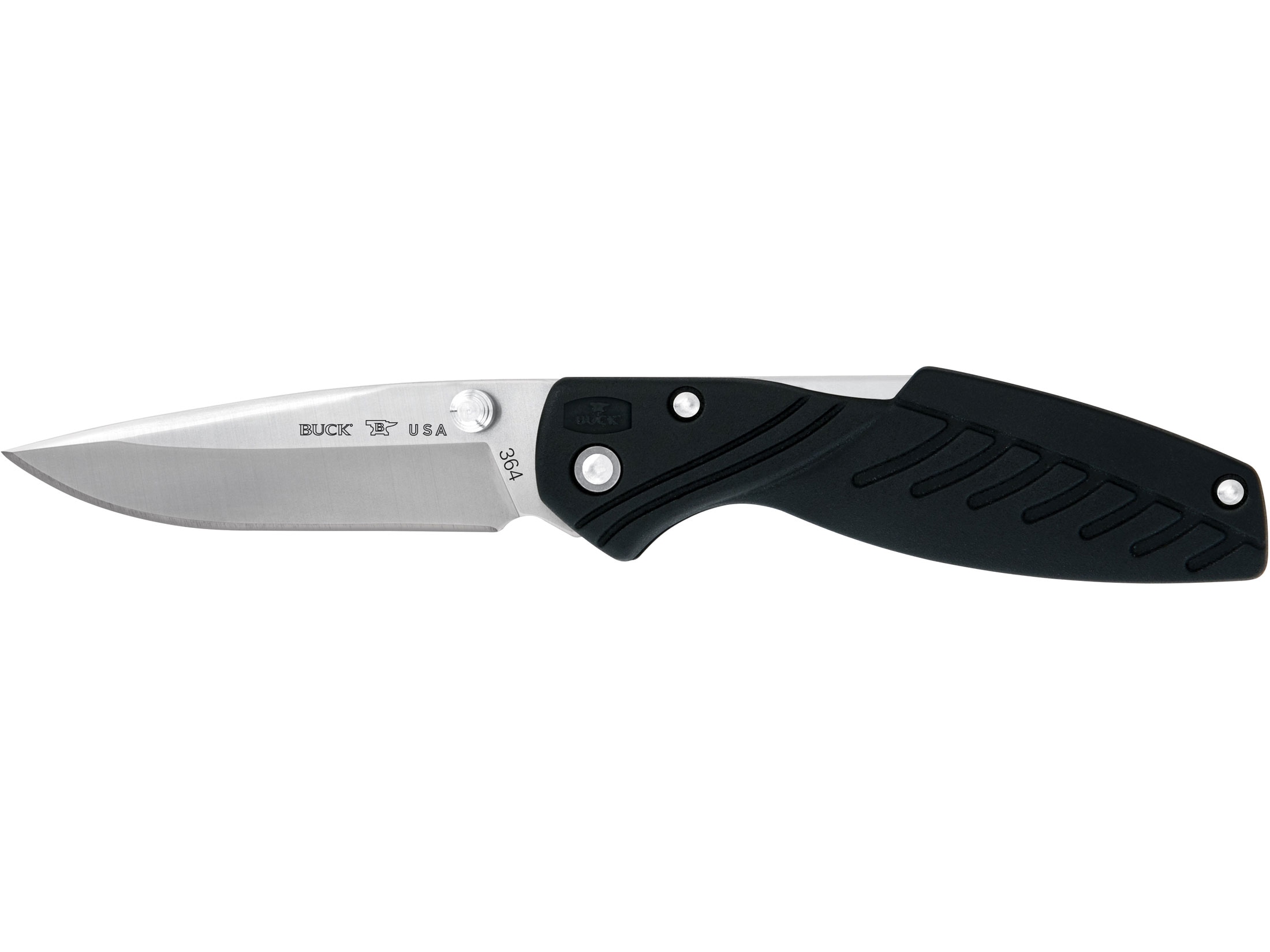 Buck Knives 364 Rival I Folding Knife 2.75 Drop Point 420HC SS Blade