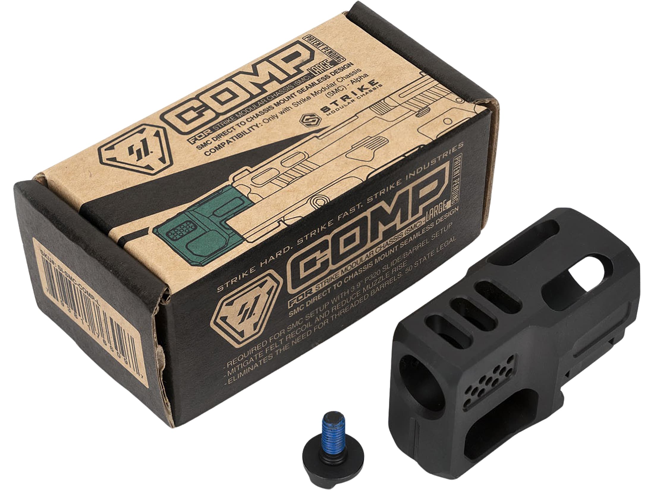Strike Industries SMC Alpha Comp Muzzle Brake Small