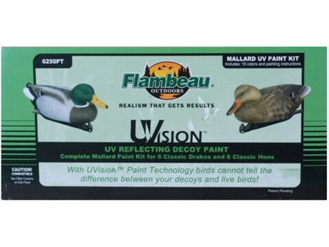 Flambeau Uvision Decoy Paint Kit Mallard