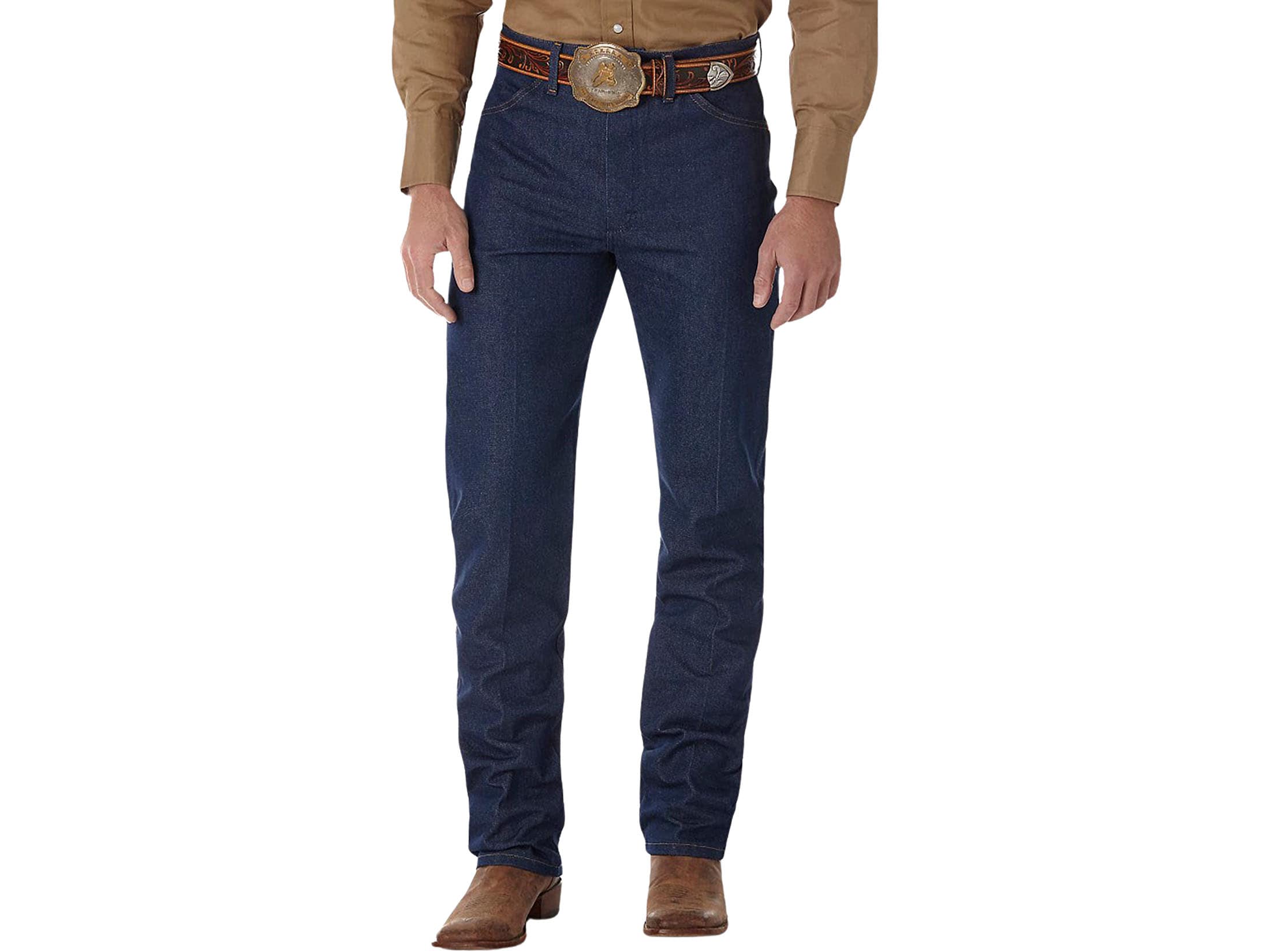 Wrangler Men's Cowboy Cut Original Jeans Rigid Indigo 30X34