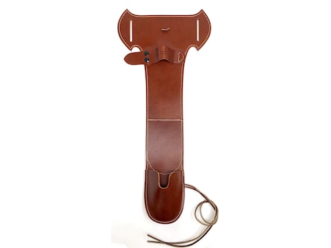 Hunter Side Carry Holster Right Hand Mossberg Shockwave Leather Tan