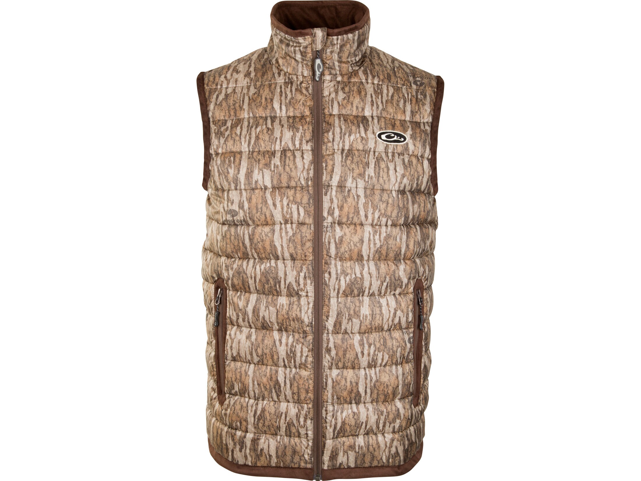 Drake Men's Camo Double Down Endurance Layering Vest Polyester