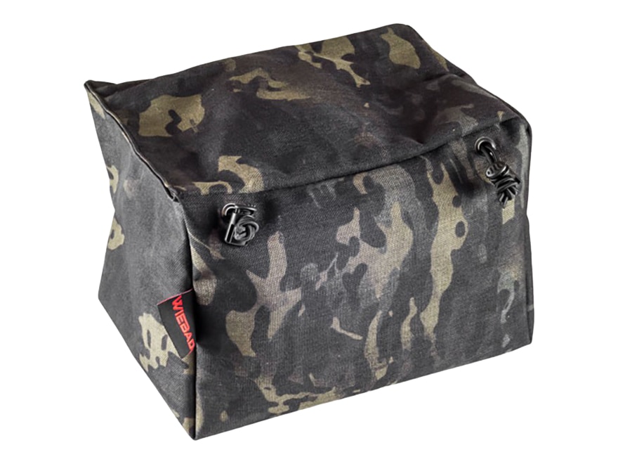 Wiebad Strapless Pump Pillow Shooting Rest Bag Multicam Black