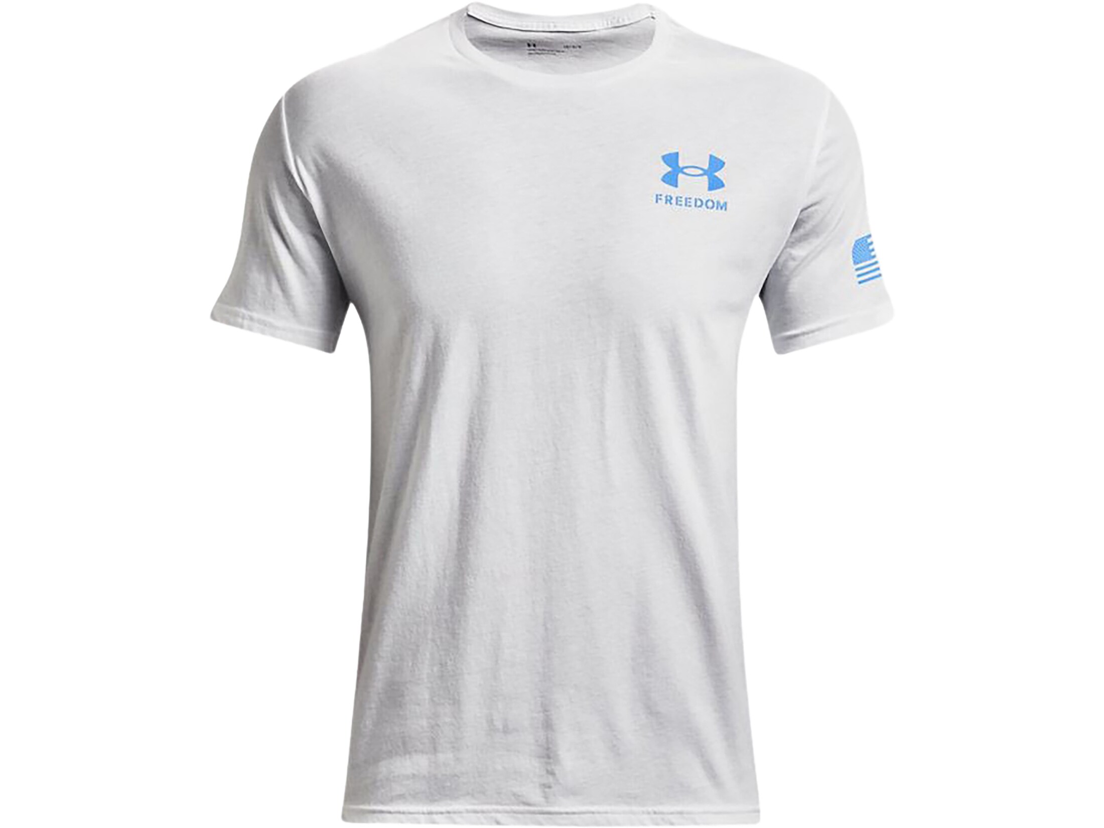 Under Armour Men's New Freedom Banner Short Sleeve T-Shirt White XL