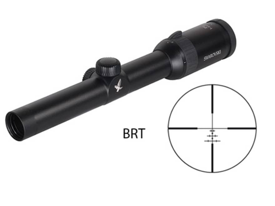 Swarovski Z6 Rifle Scope 30mm Tube 1-6x 24mm 3/20 Mil Adjustments BRT