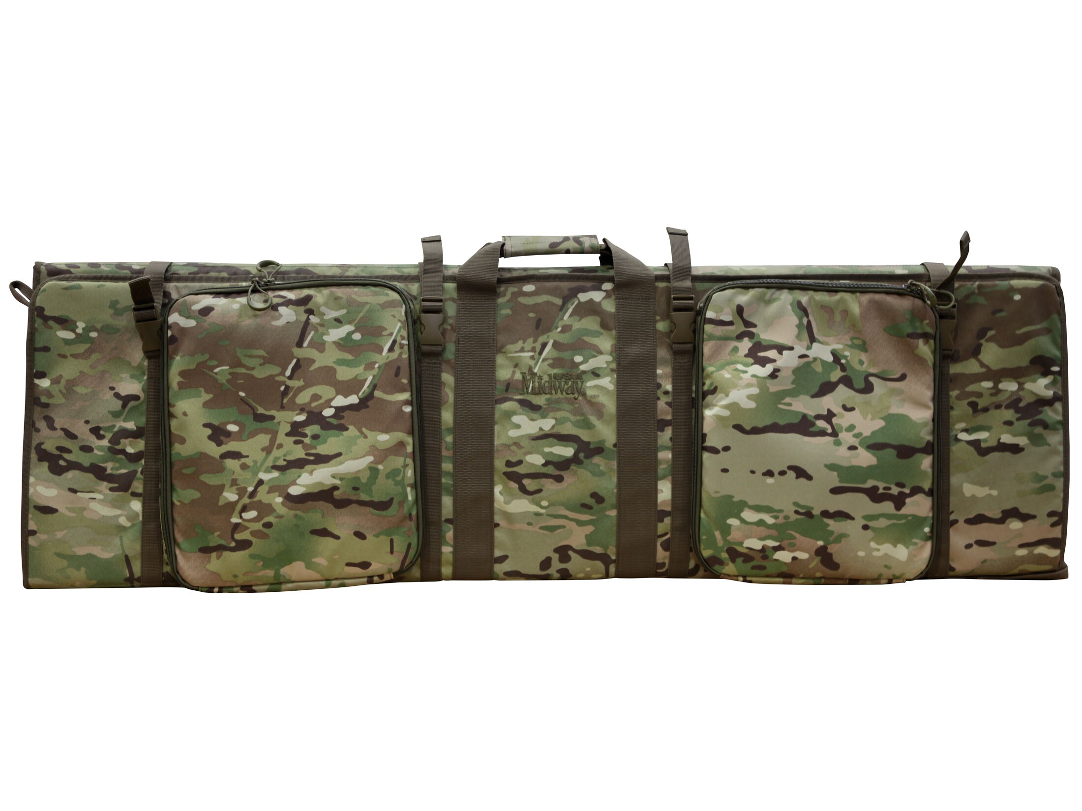 MidwayUSA Heavy Duty Shooting Mat Tactical Rifle Case 48 Multicam