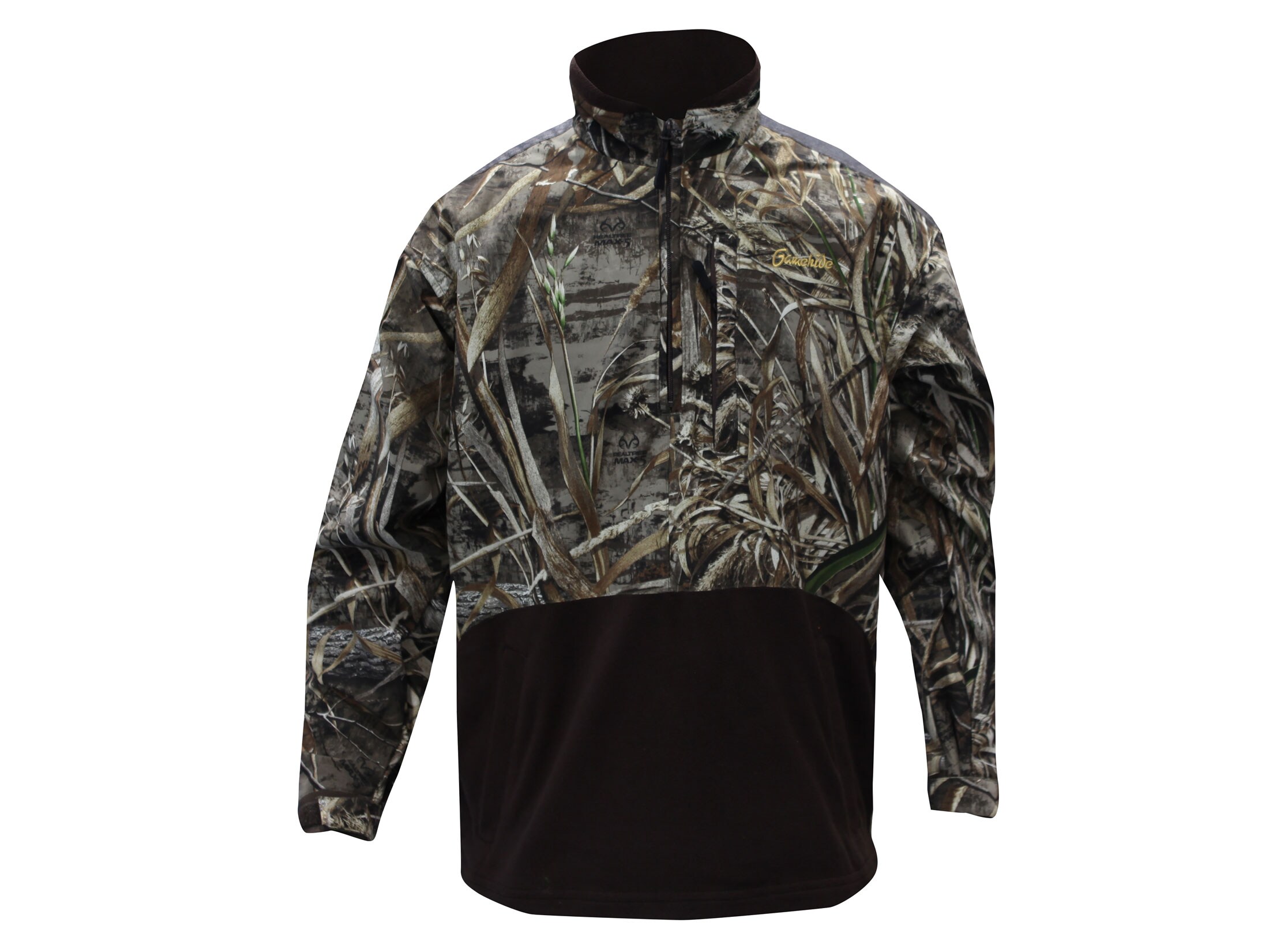 Gamehide Men's Marsh Lord Quarter Zip Pullover Waterproof Jacket