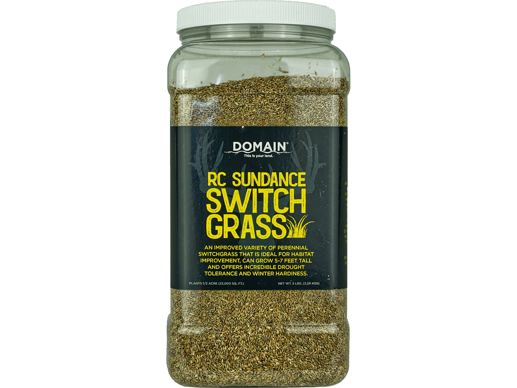 Domain Outdoor RC Sundance Switch Grass Food Plot Seed 5 lb