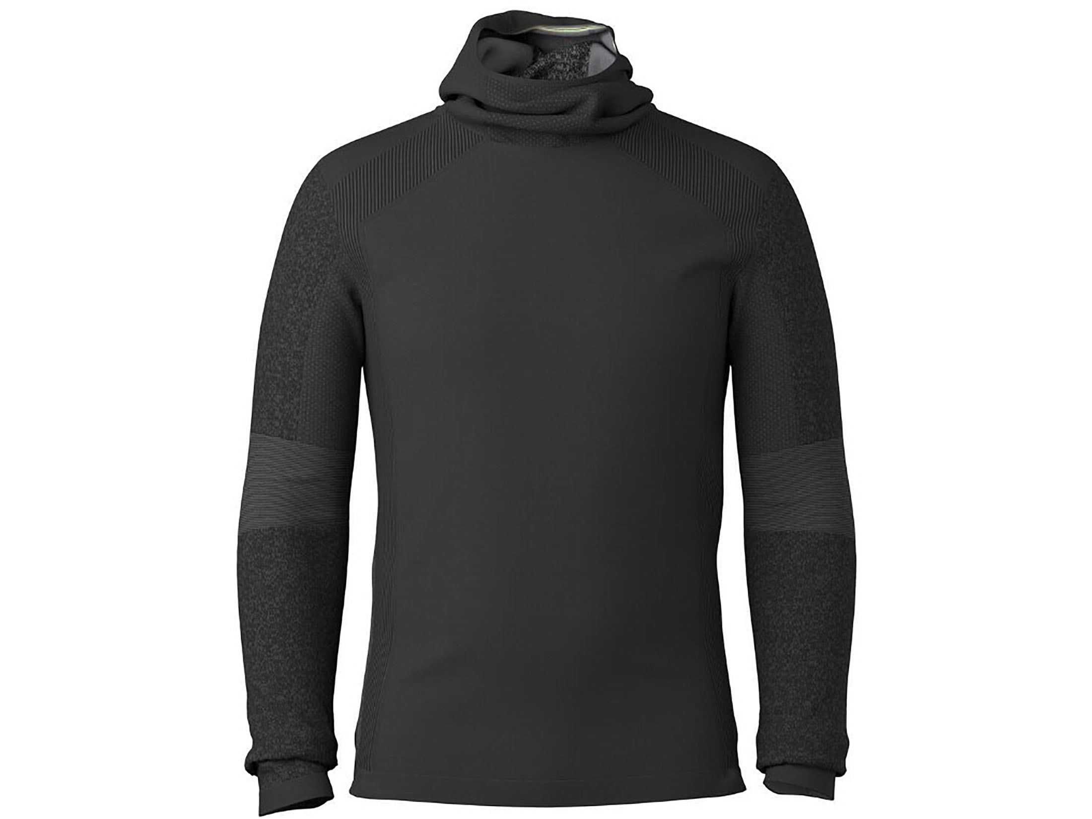 Smartwool Men's Intraknit Thermal Hoodie Charcoal/Winter Moss Medium
