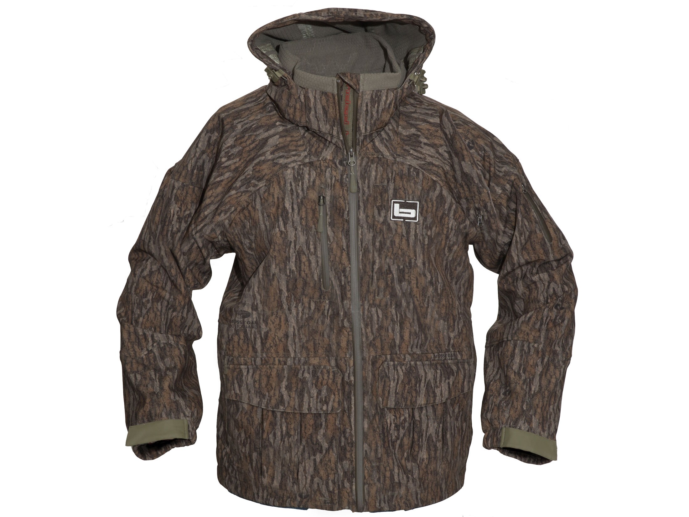 Banded Men's Mingo Waterproof Wader Jacket Polyester Mossy Oak