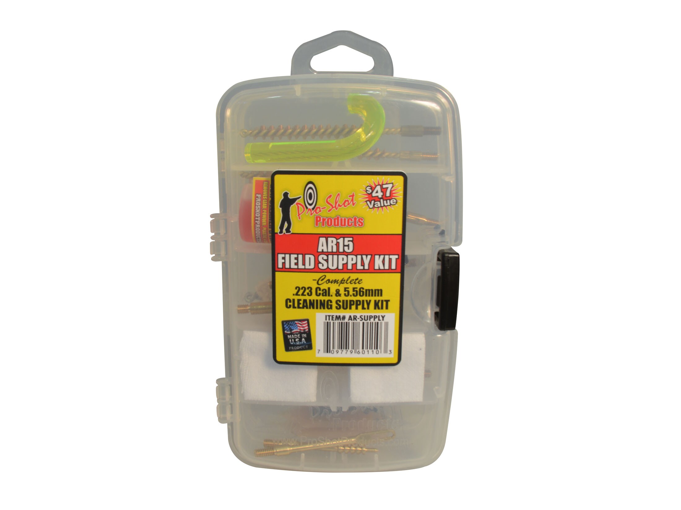 Pro-Shot AR-15 Field Supply Kit Cleaning Accessories Kit