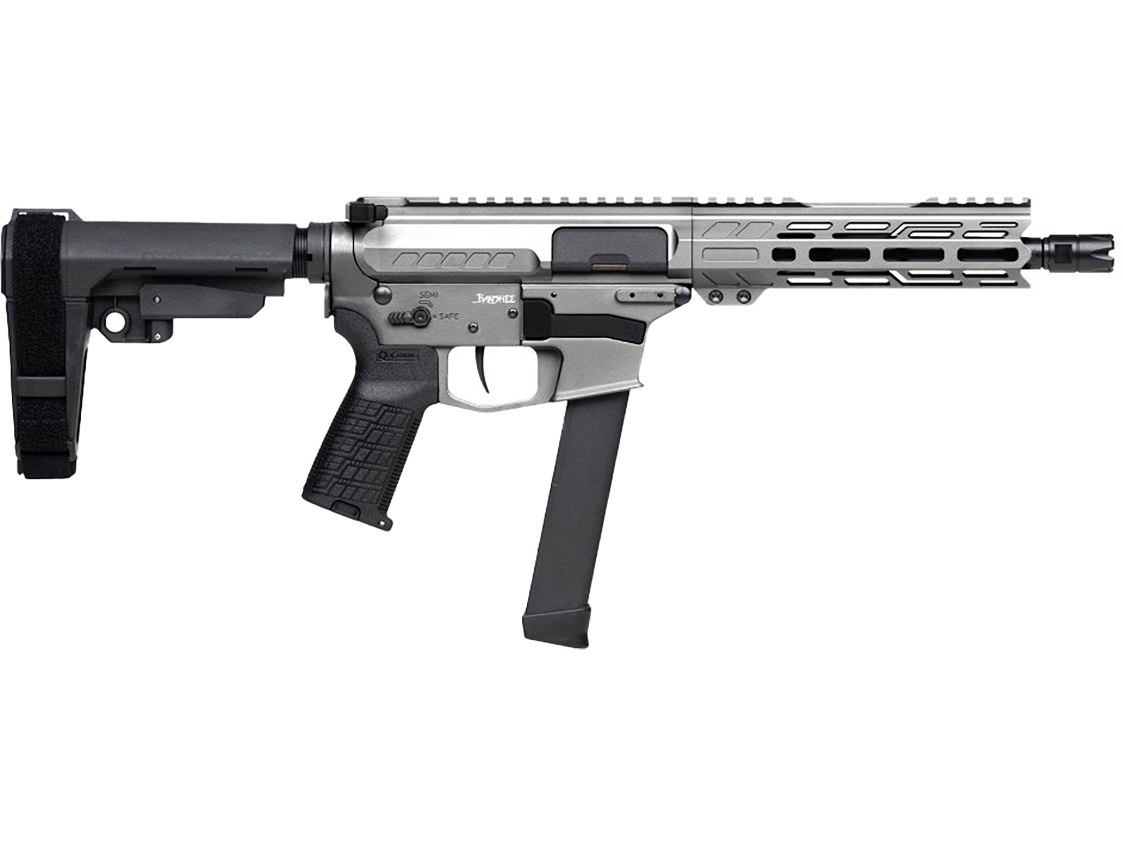 CMMG Banshee MkGs 9mm Luger Pistol 8 Threaded Barrel 33+1 Round