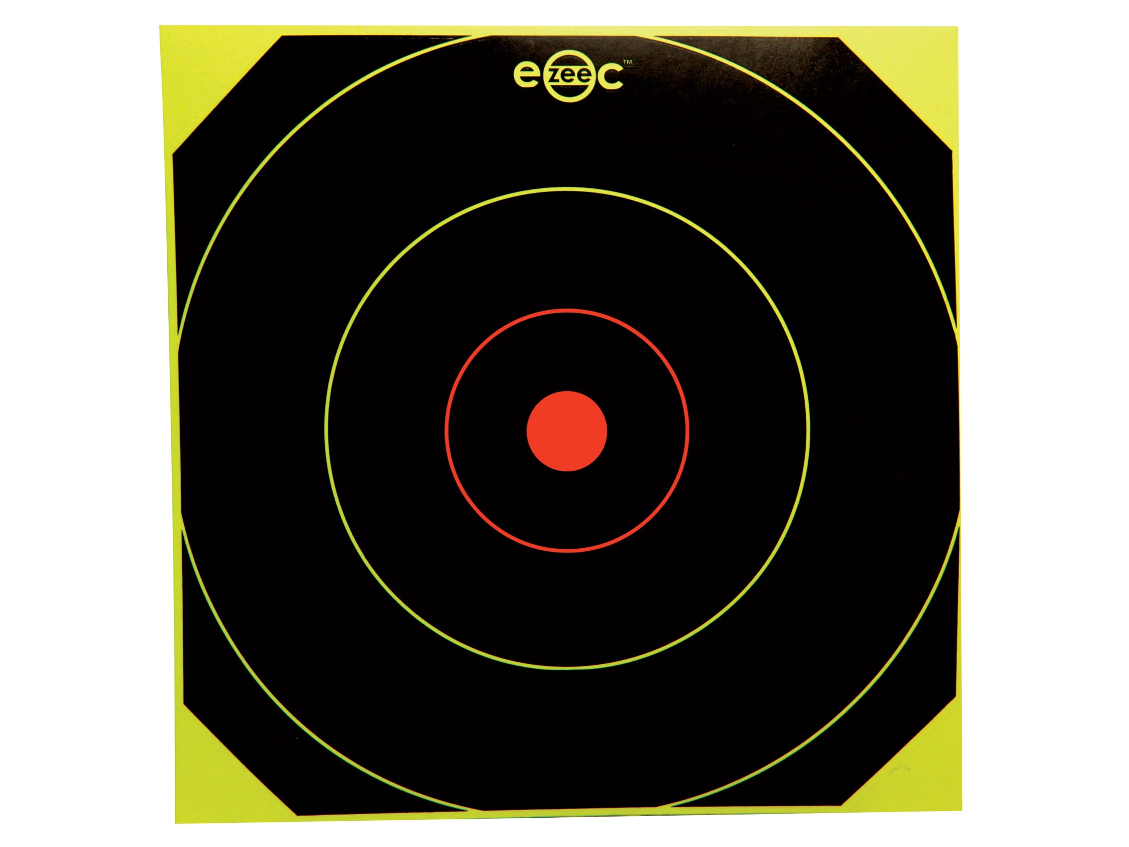 Birchwood Casey E-ZEE-C Self-Adhesive 5 Black/Yellow Bullseye Target
