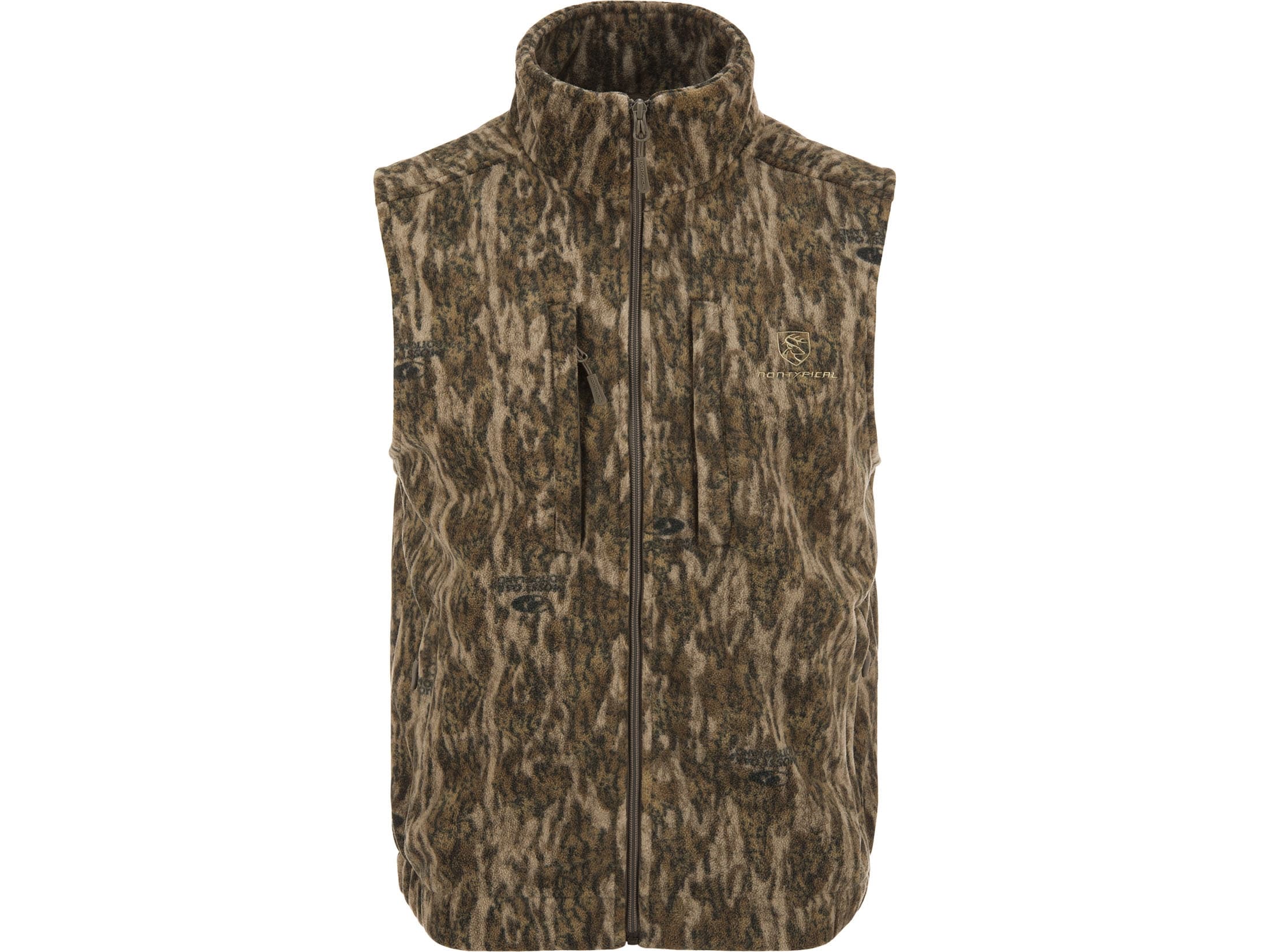 Non-Typical Men's Windproof Layering Vest Mossy Oak Bottomland Medium