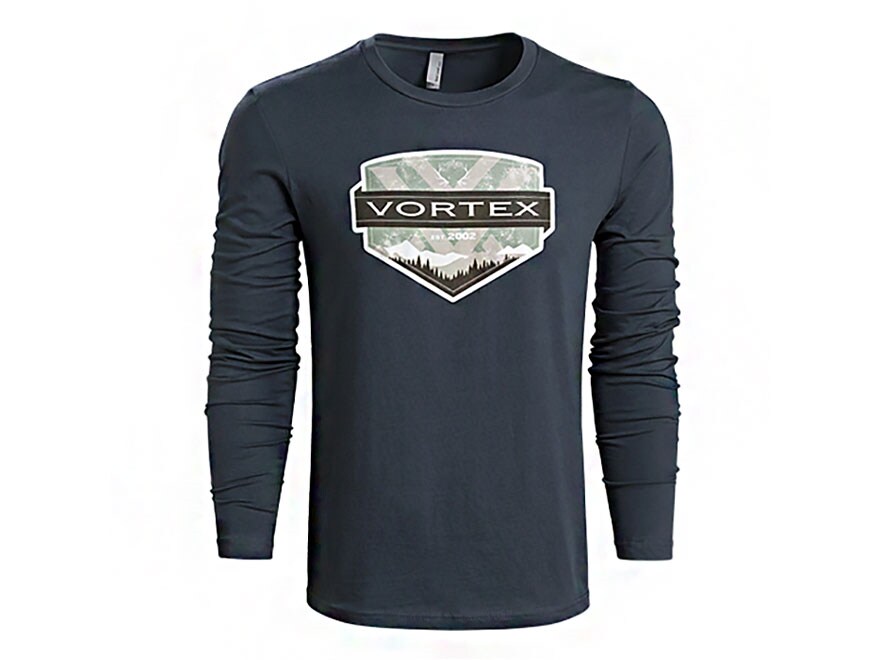 Vortex Optics Men's Vintage Shirt Long Sleeve Cotton Navy XL