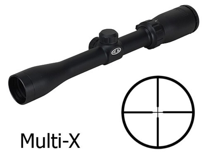 Bushnell Sportsman Rifle Scope 3 9x 32mm Multi X Reticle Matte