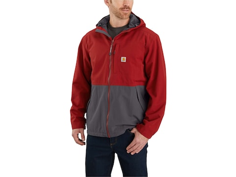 Carhartt Men's Storm Defender Midweight Rain Jacket Black 3XL Tall