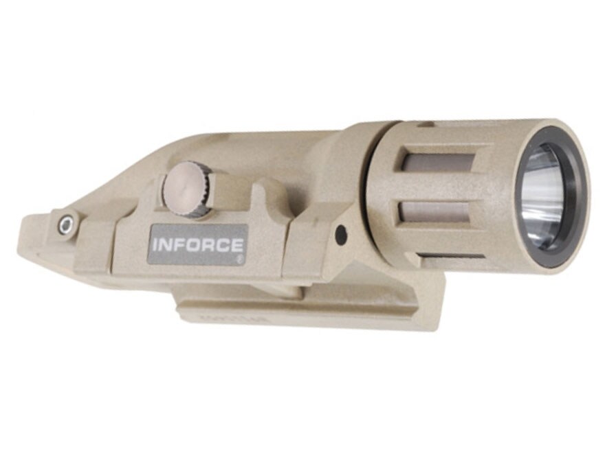 Inforce WML Tactical Weapon Light Momentary LED 1 CR123A Battery Fits